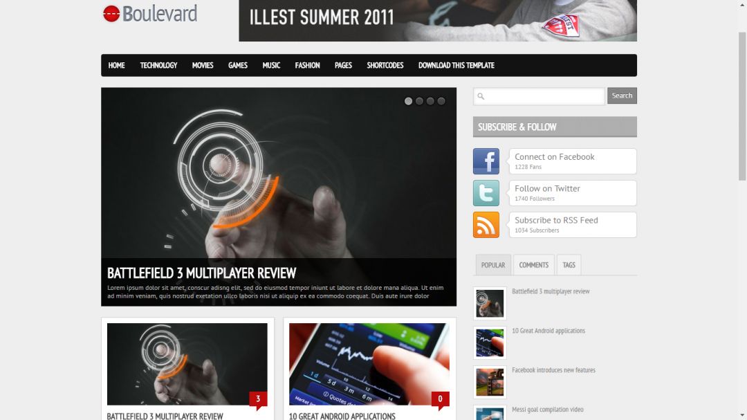 15 Free Magazine Blogger Templates for 2021